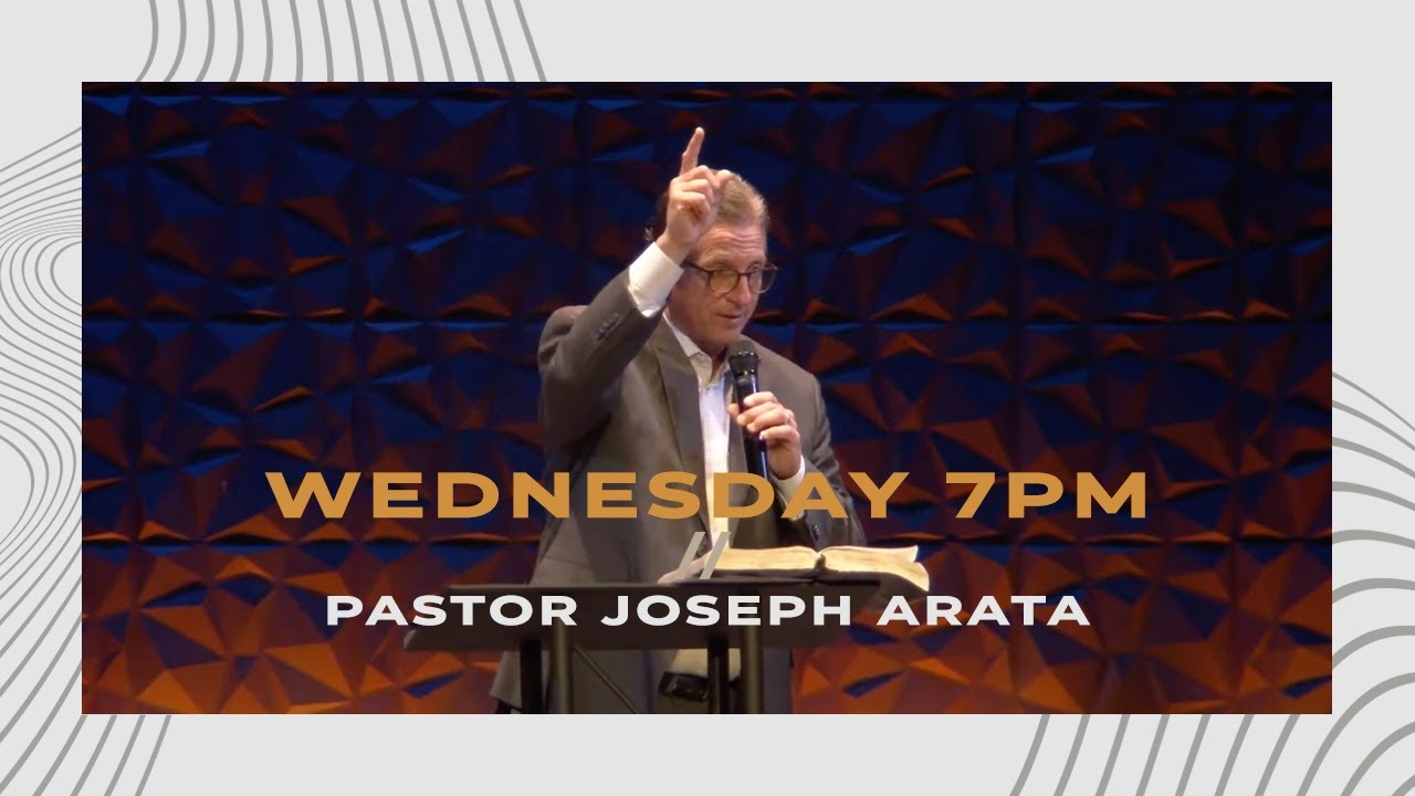 11.9.2022 | WED 7 PM | Pastor Joseph Arata - YouTube