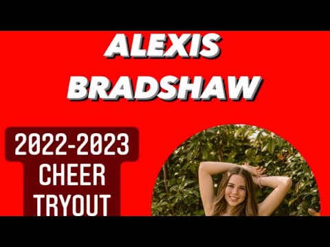 ALEXIS BRADSHAW-2022 Texas Tech Cheer Tryout Video - YouTube