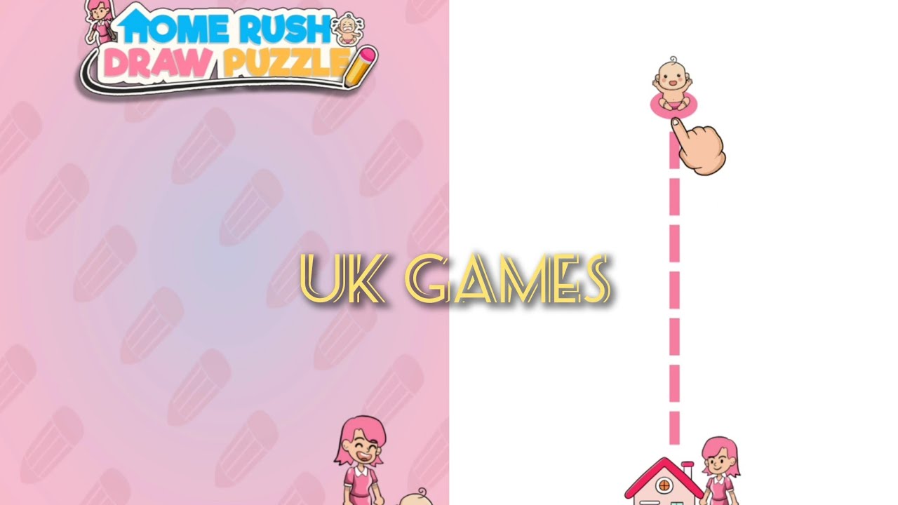 Home Rush: Draw Puzzle | Level 1-10 | iOS Android | Gameplay |(Uk Games ...