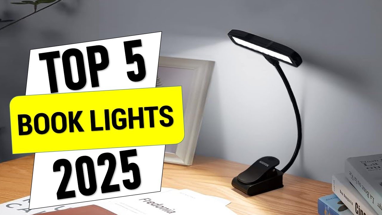 Top 5 Best Book Lights | Testing Top Selling Reading Lights On Amazon ...