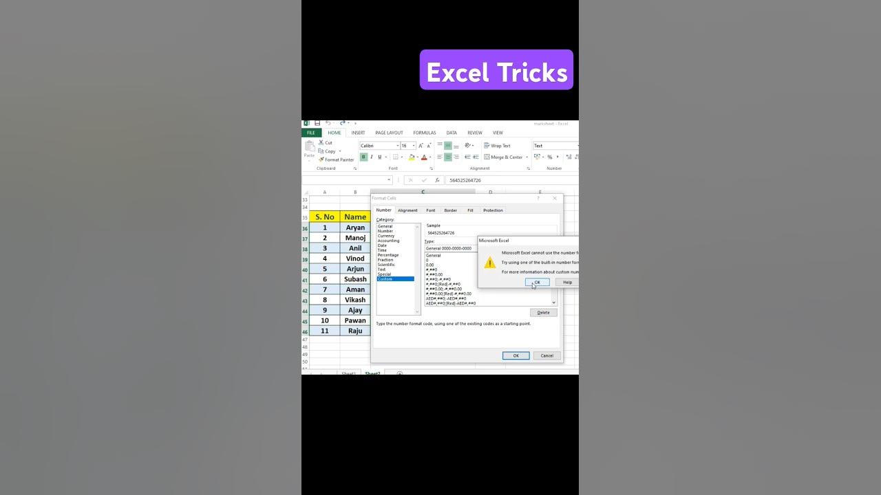 Excel Tricks Video Spreadsheetsoftware Excel Microsoftoffice Youtube