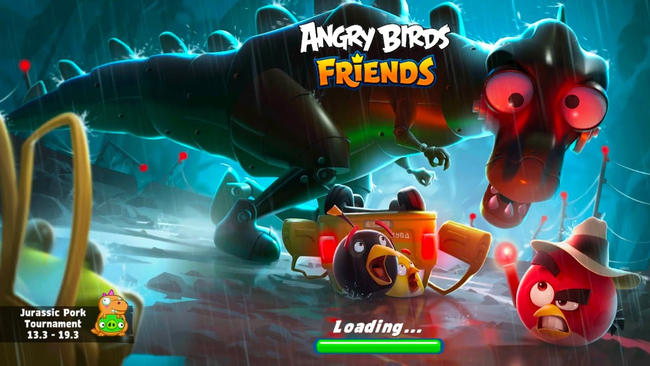 Level 1-10 Angry Birds Friend (No-PowerUp) 18 Mar (T-1213) Three Stars ...