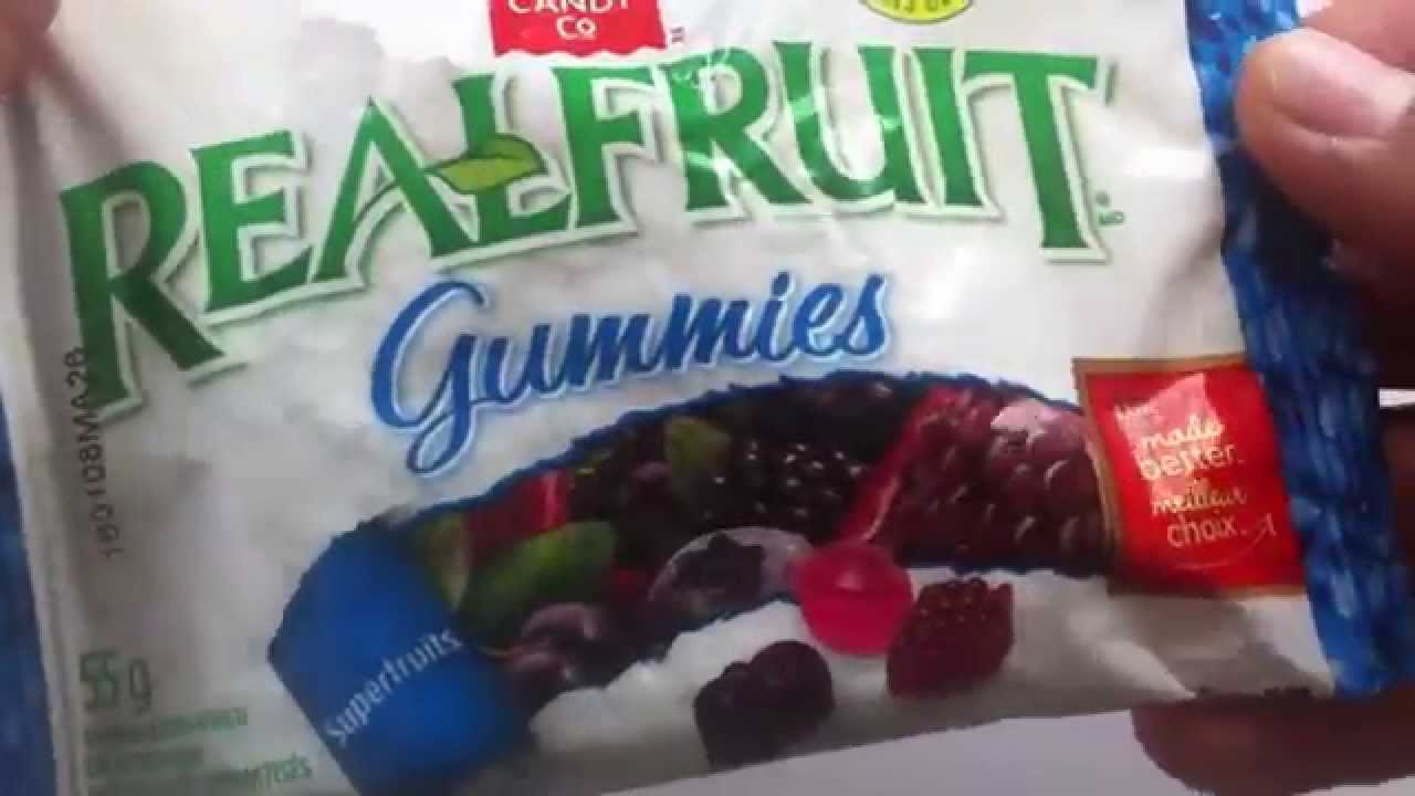 Realfruit Gummies Superfruits review - YouTube