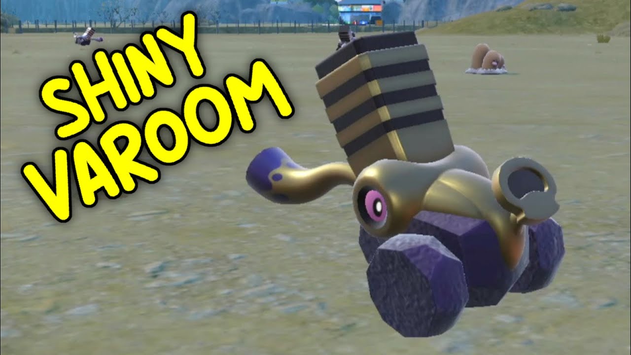 Shiny VAROOM Reaction! OutBreak Method with Max Combo! Pokemon Violet ...