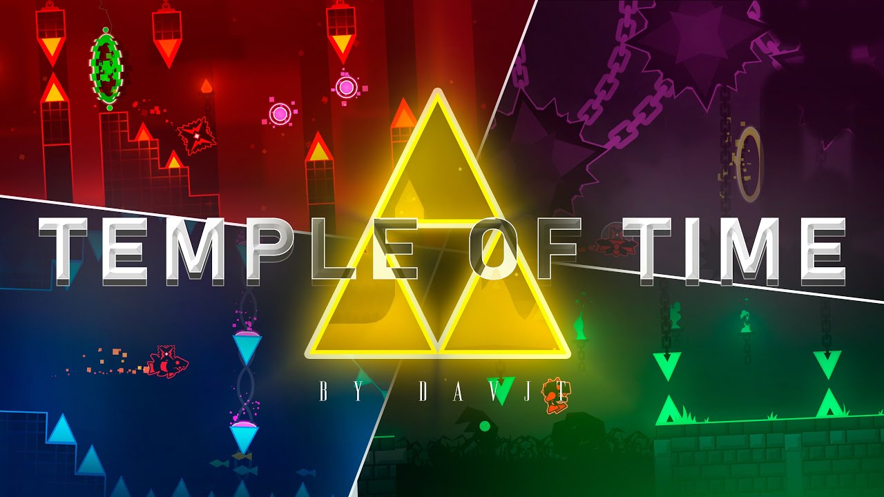 【4K】 "Temple of Time" by DavJT (Demon) | Geometry Dash 2.11 - YouTube