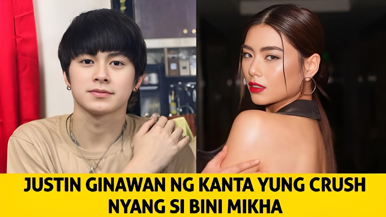 Justin Mclaire talks about dedicating a song to BINI member Mikha - YouTube