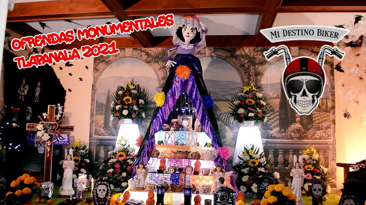 Ofrendas Monumentales Tlapanala Puebla 2021 - YouTube