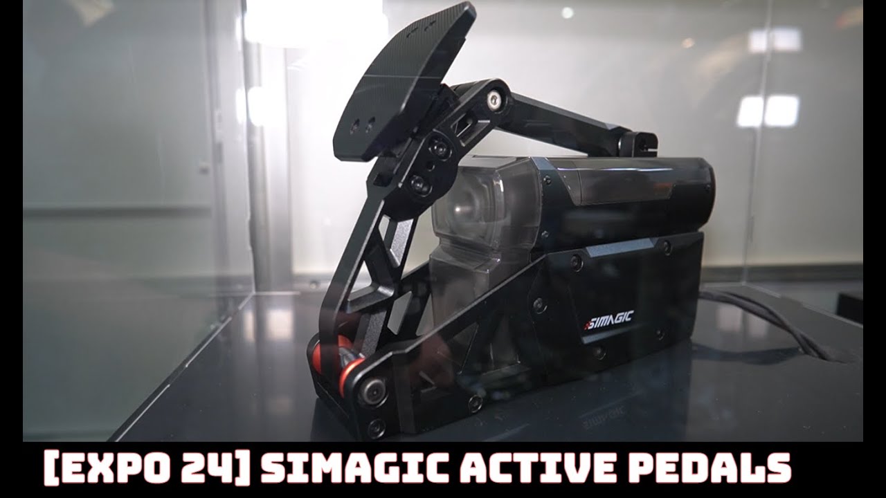 [Expo 24] Simagic Active Pedals - neue Wheelbase - modulare Dashboards ...