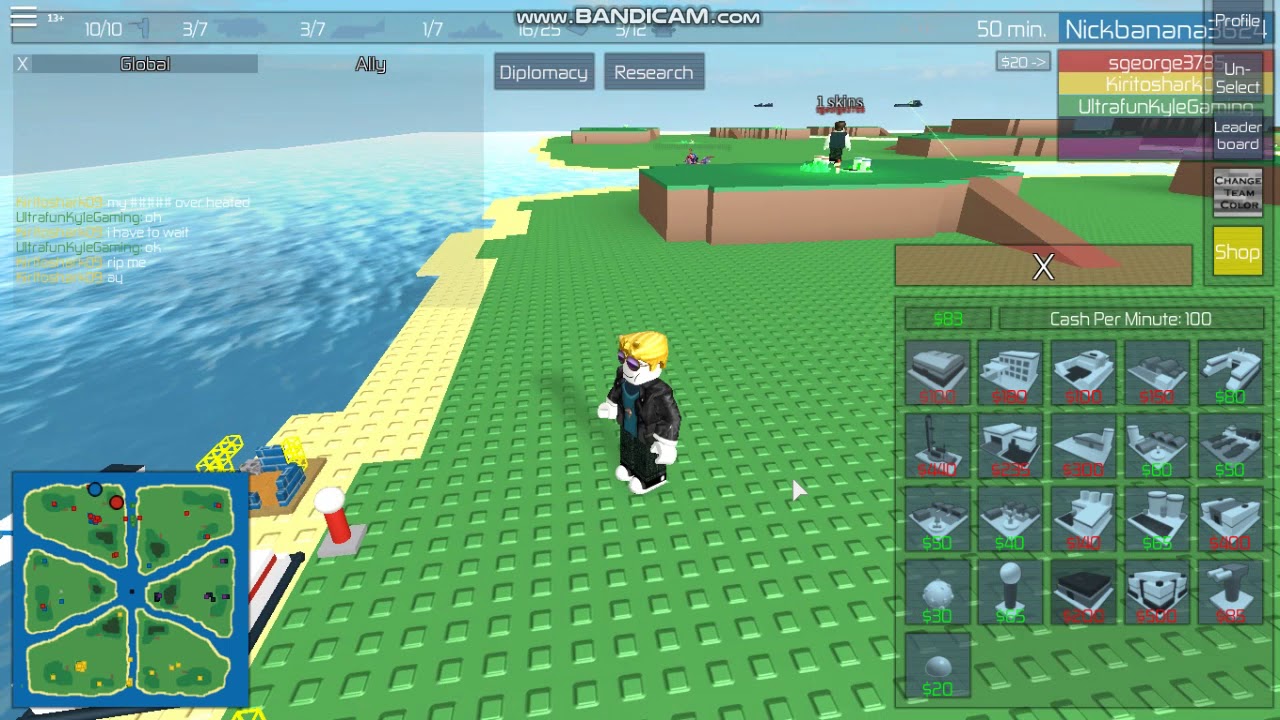 Roblox CONQUEST #2 TAKING OVER WITH NUKES - YouTube