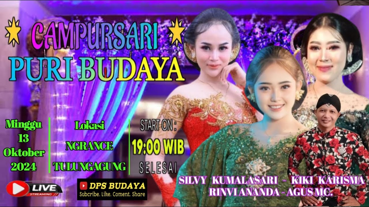 #Live Campursari Puri Budaya || Silvi Kumalasari || Kiki Karisma ...