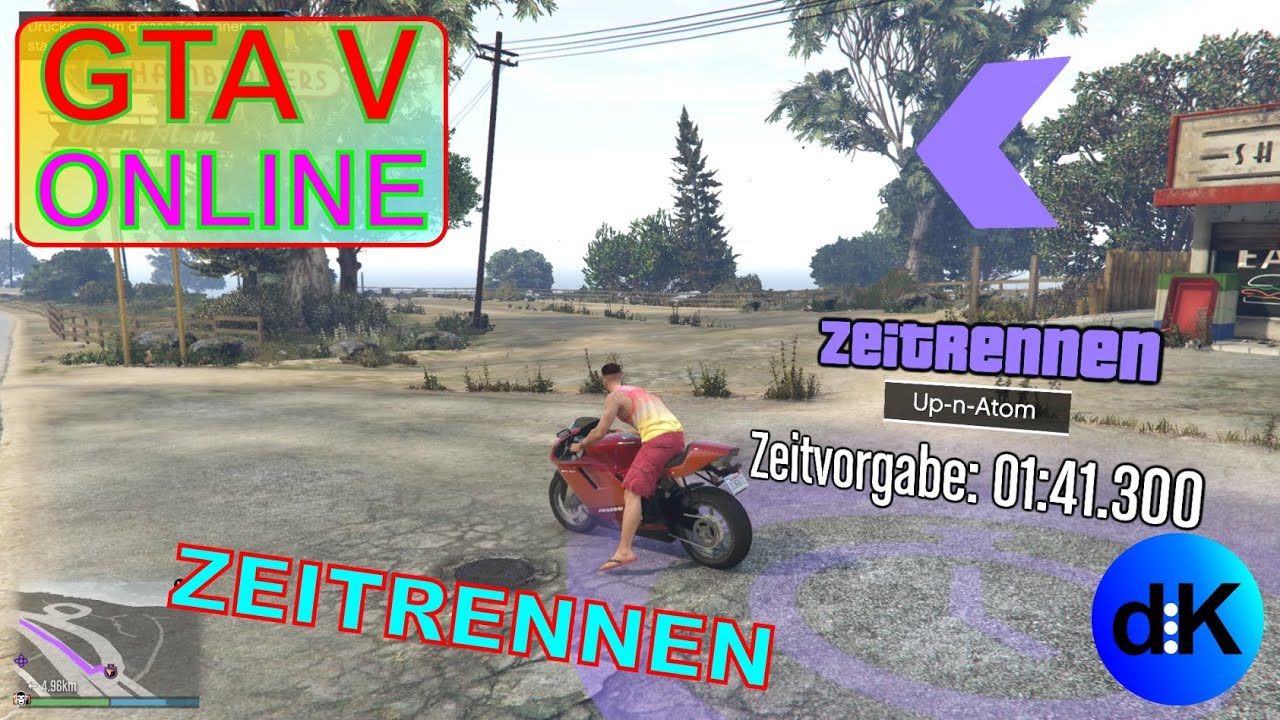 GTA V aktuelles Zeitrennen Up n Atom 07 23 - YouTube