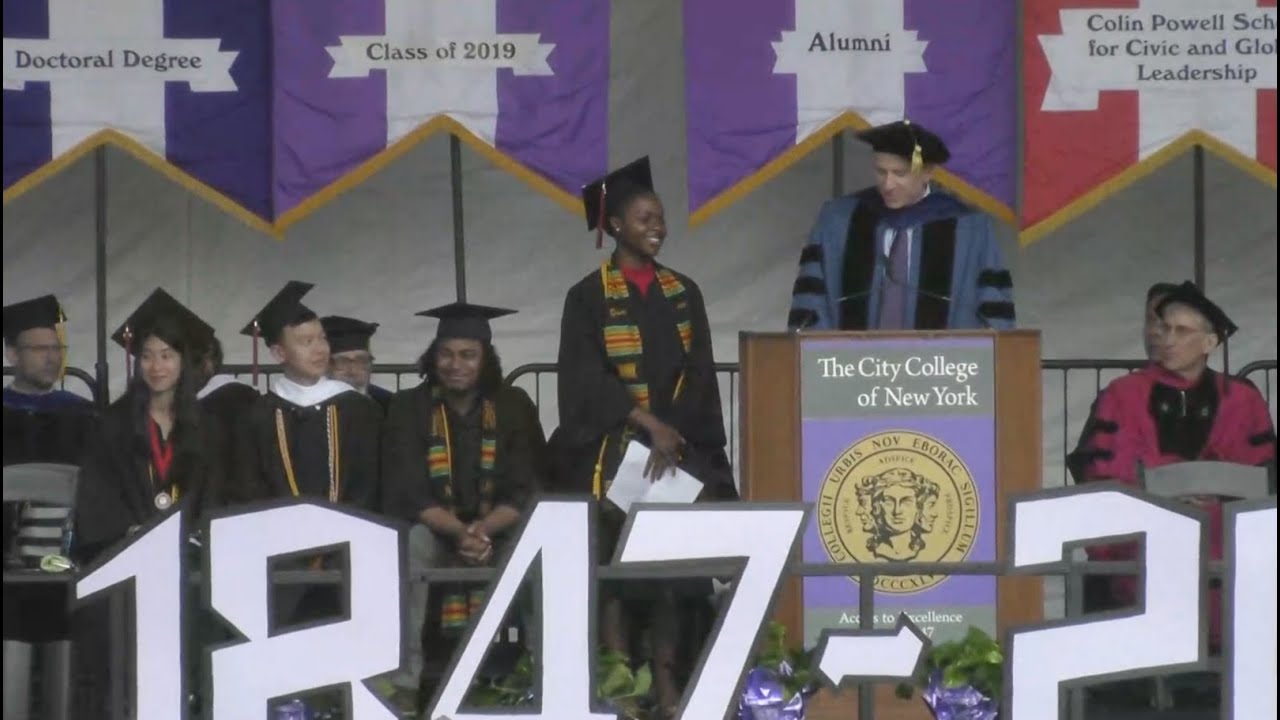 2019 Colin Powell School commencement - YouTube