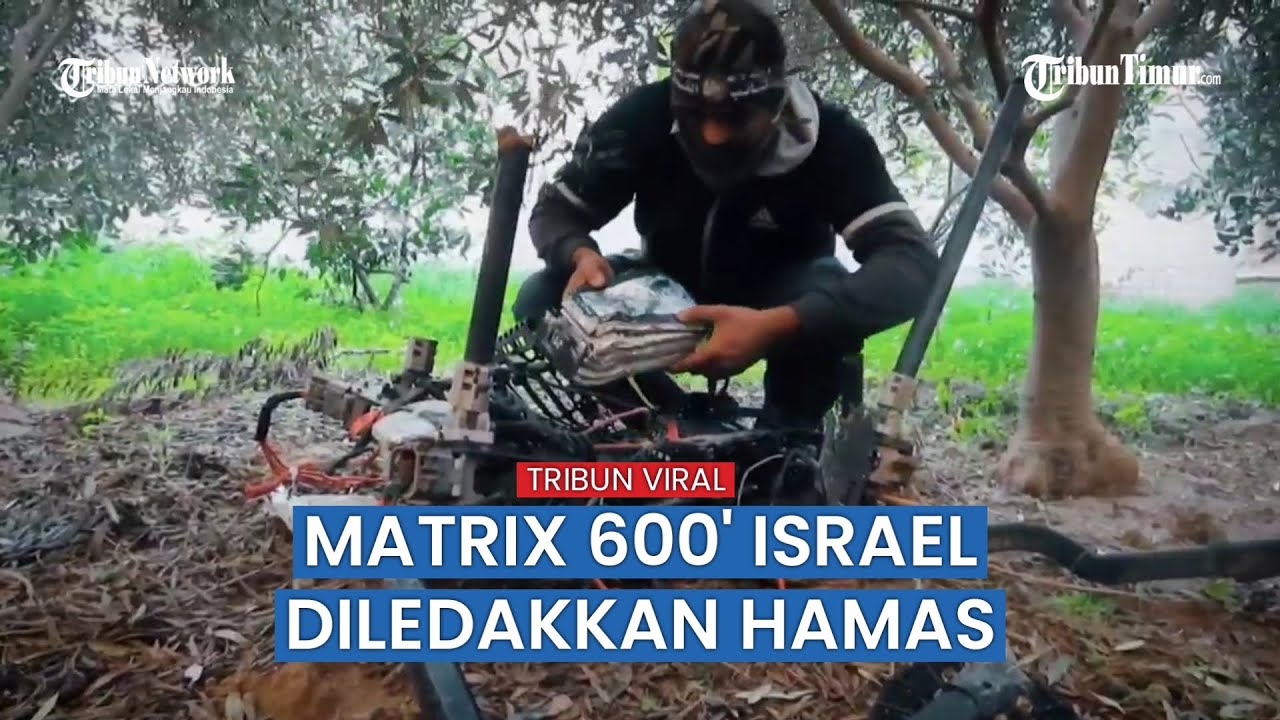 Pesawat 'Matrix 600' Israel Dinonaktifkan Pejuang Palestina - YouTube