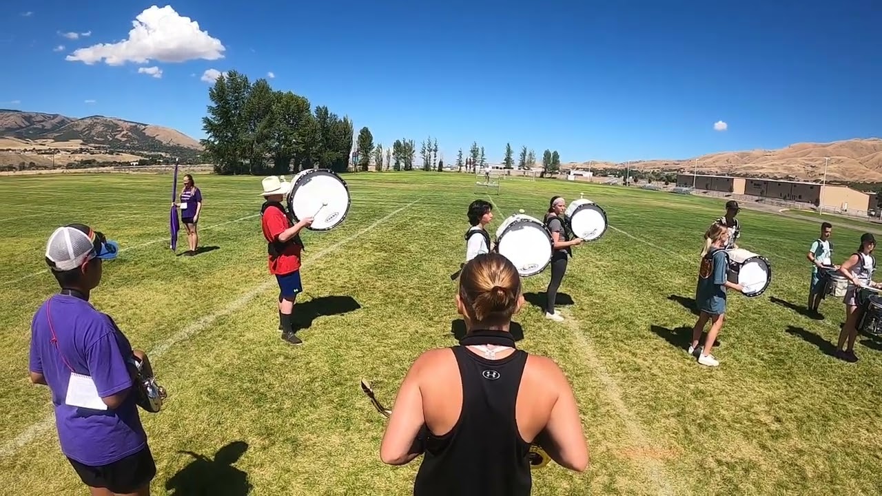 MVT 1 and 2 marching run through - YouTube