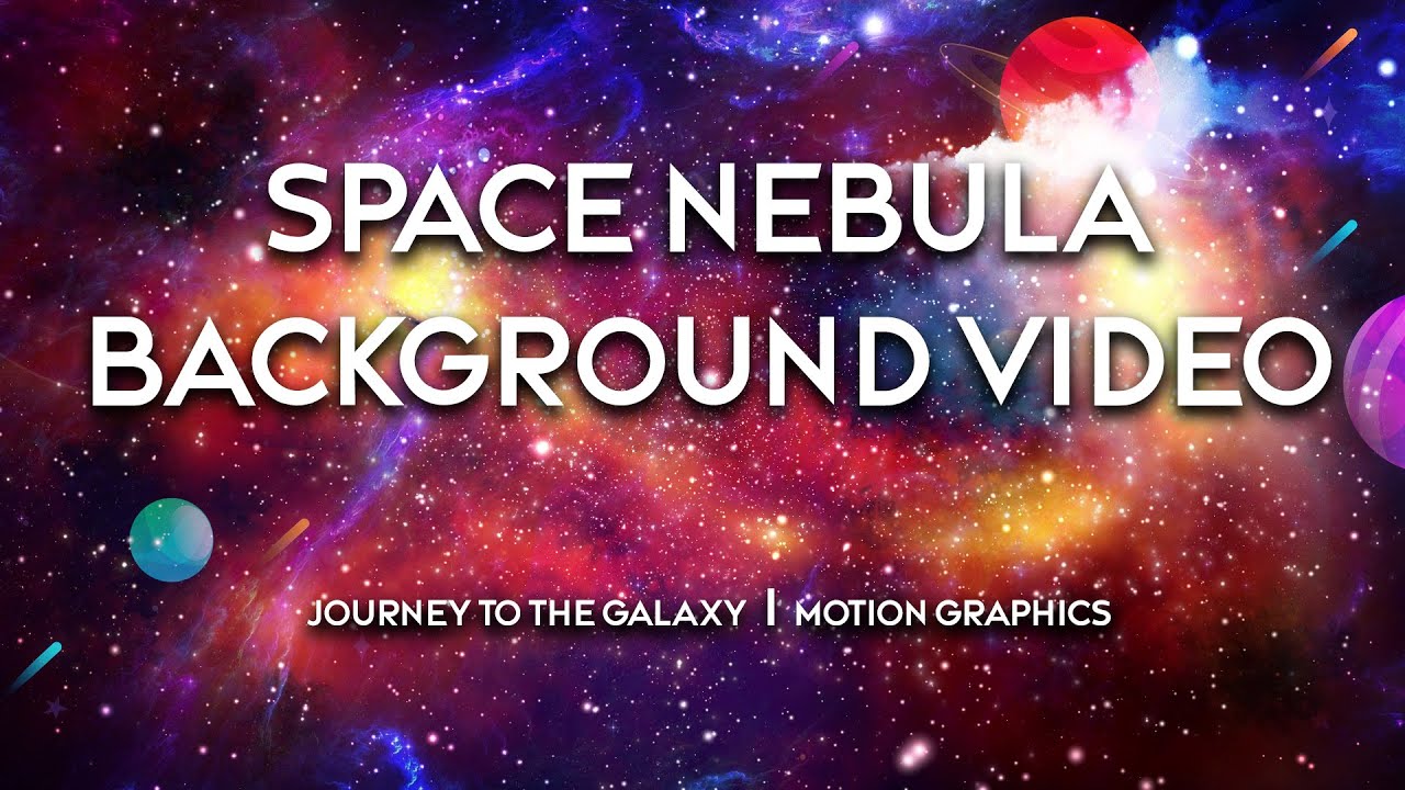 Space Nebula Background Video - YouTube
