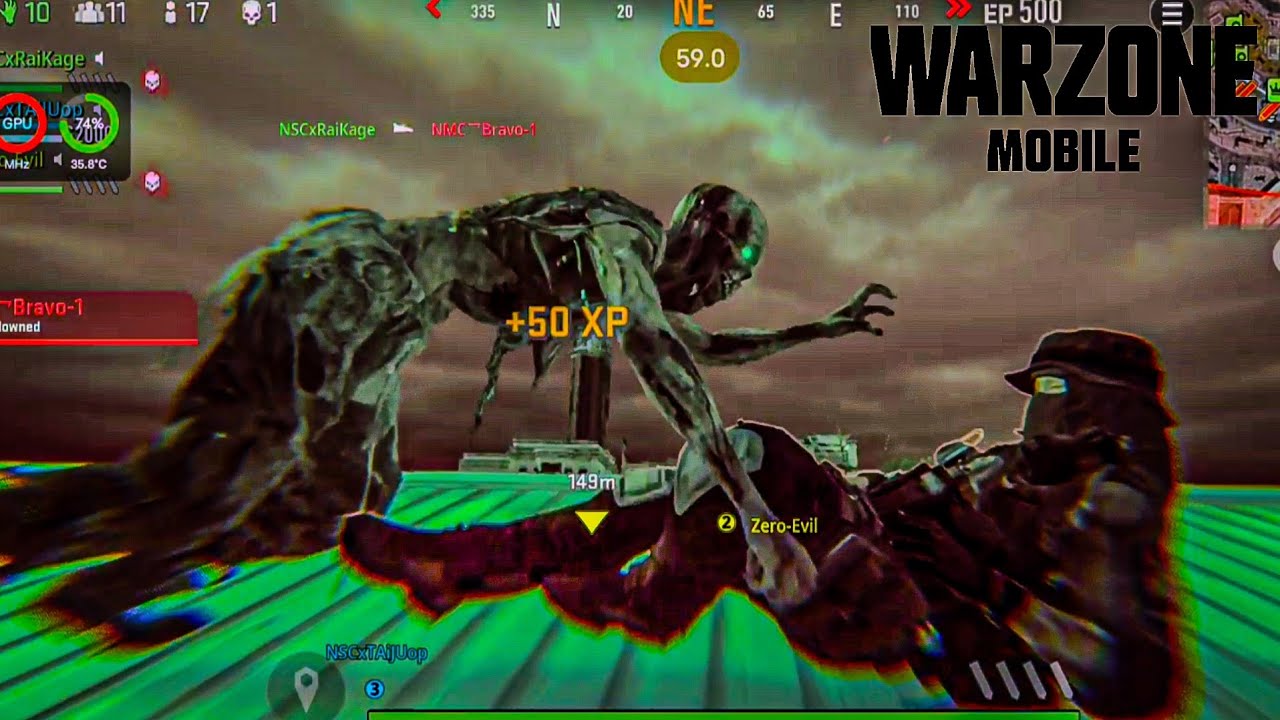 Warzone Mobile New Zombie Royale Mode is Epic Fun ! - YouTube