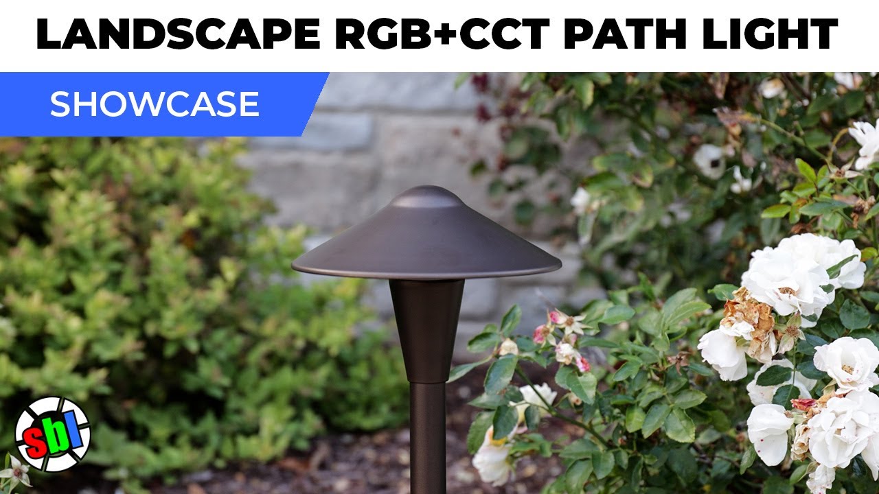 Landscape RGB + CCT Path Light - YouTube