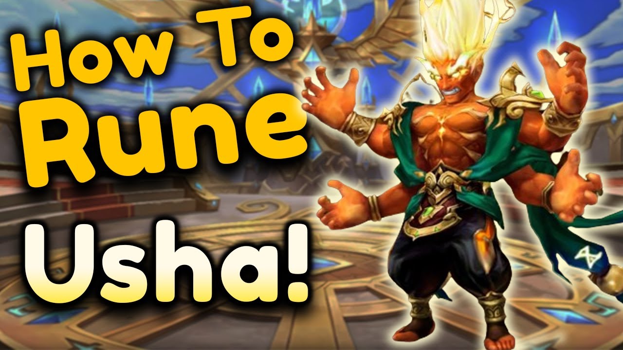 How To Rune Usha (Wind Asura) - YouTube