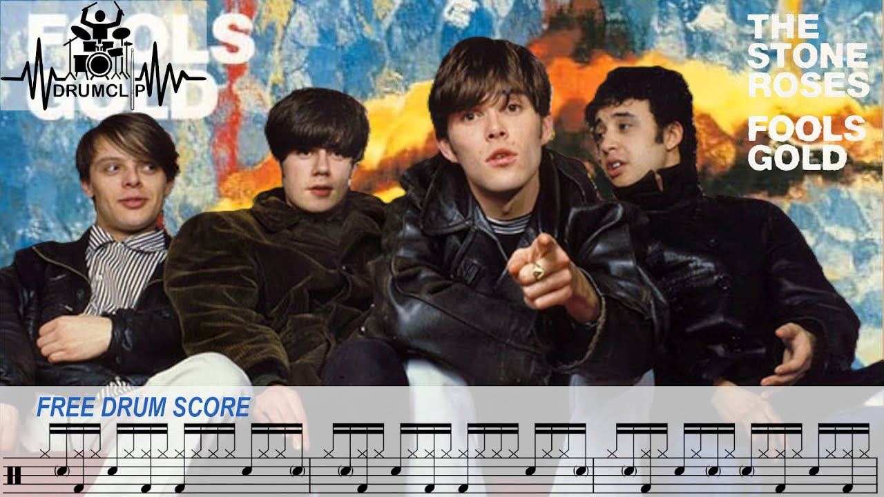 The Stone Roses - Fools Gold (Drum Score) - YouTube