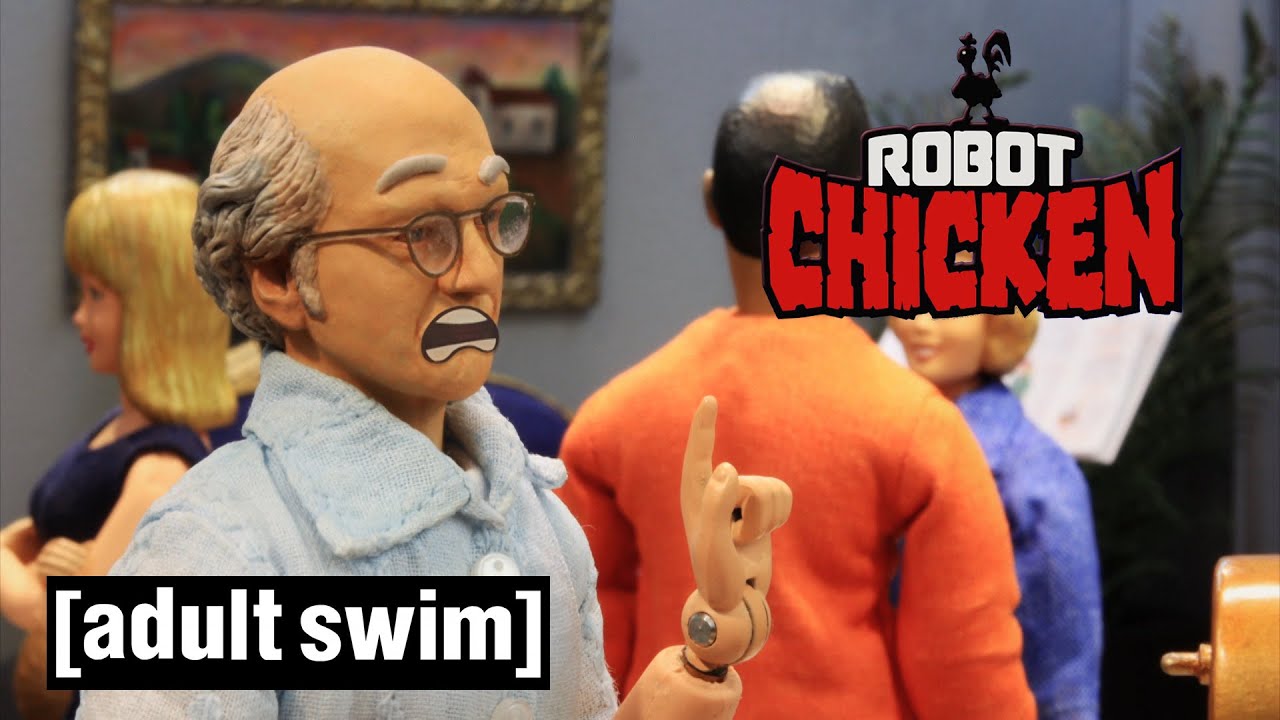 Robot Chicken | The Avengers Curb The Enthusiasm | Adult Swim UK 🇬🇧 ...