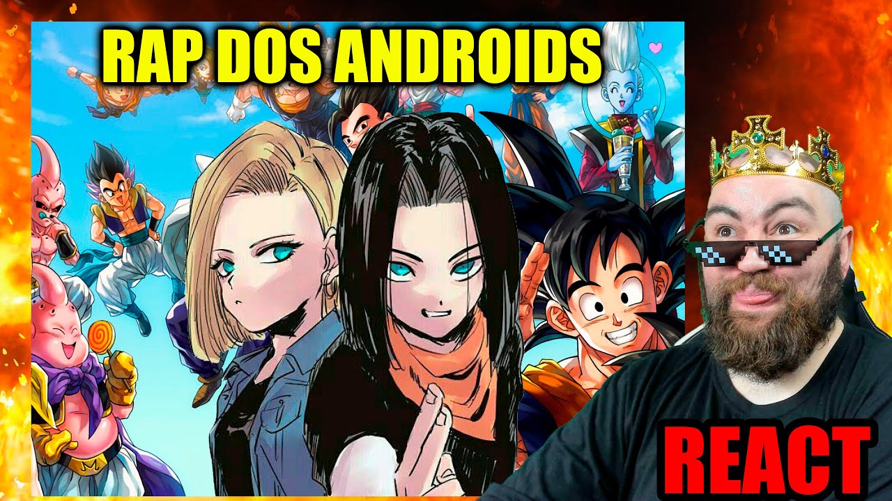 REACT RAP DOS ANDROIDS PARODIA - YouTube