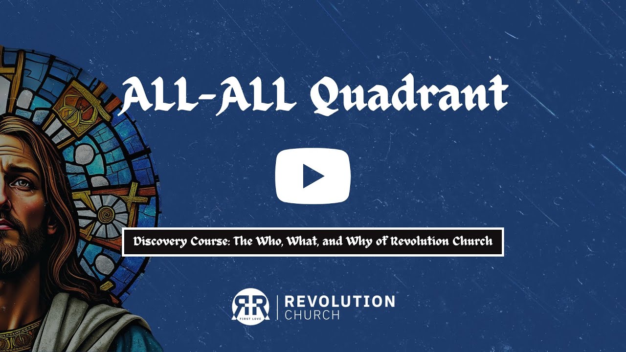ALL ALL Quadrants | Discovery Course | Brandon Grissom | December 11 ...