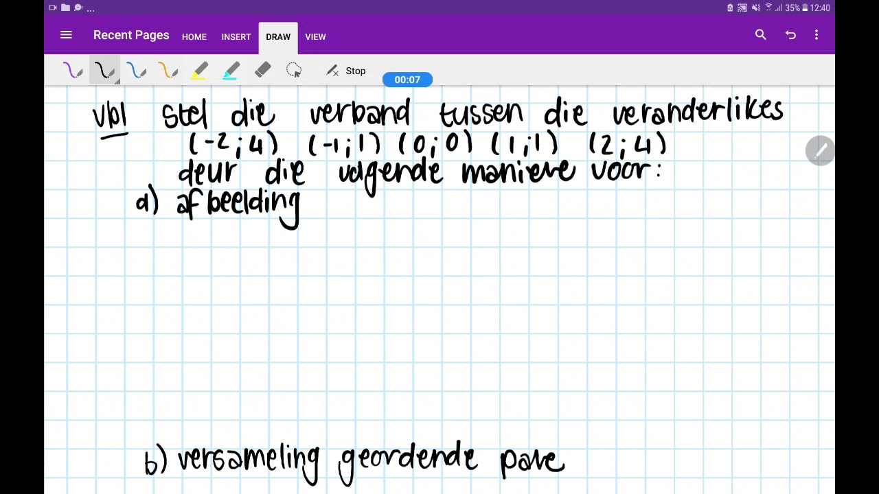 (Gr 10) Funksies vb 1 en 2 - YouTube