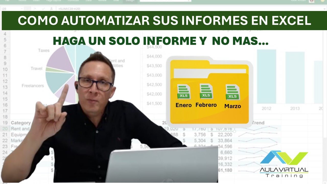 Como Automatizar sus informes en Excel - YouTube