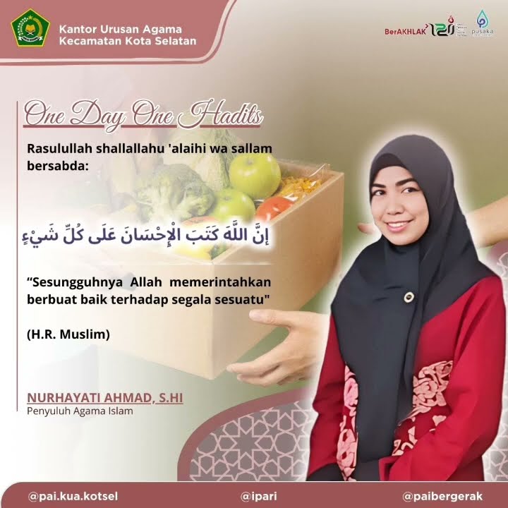 Satu langkah lebih dekat untuk meraih rahmat Allah SWTBerbuat baik tak ...