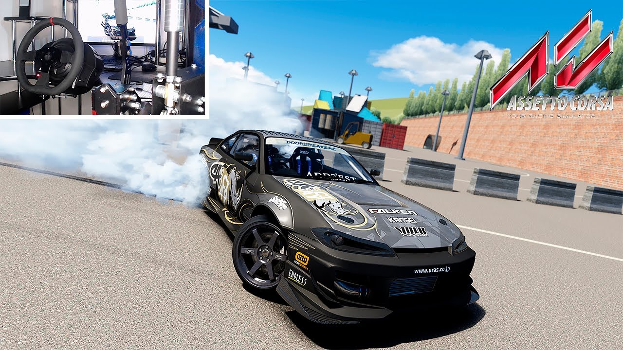 DRIFT Assetto Corsa Nissan S15 Uras Type-S Thrustmaster T300RS - YouTube