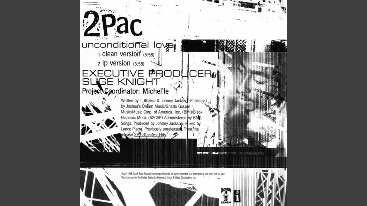 2Pac - Unconditional Love (LP Version) [Audio HQ] - YouTube