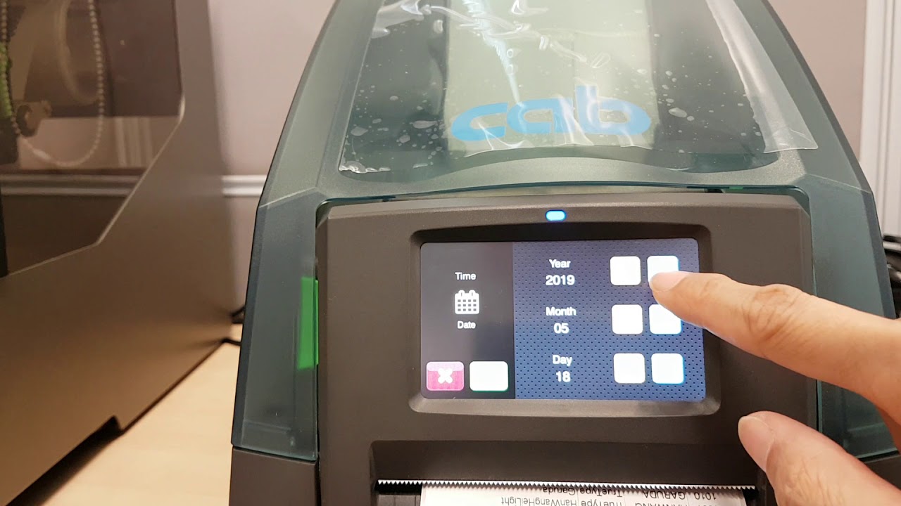 cab MACH 4S Industrial Printer - YouTube