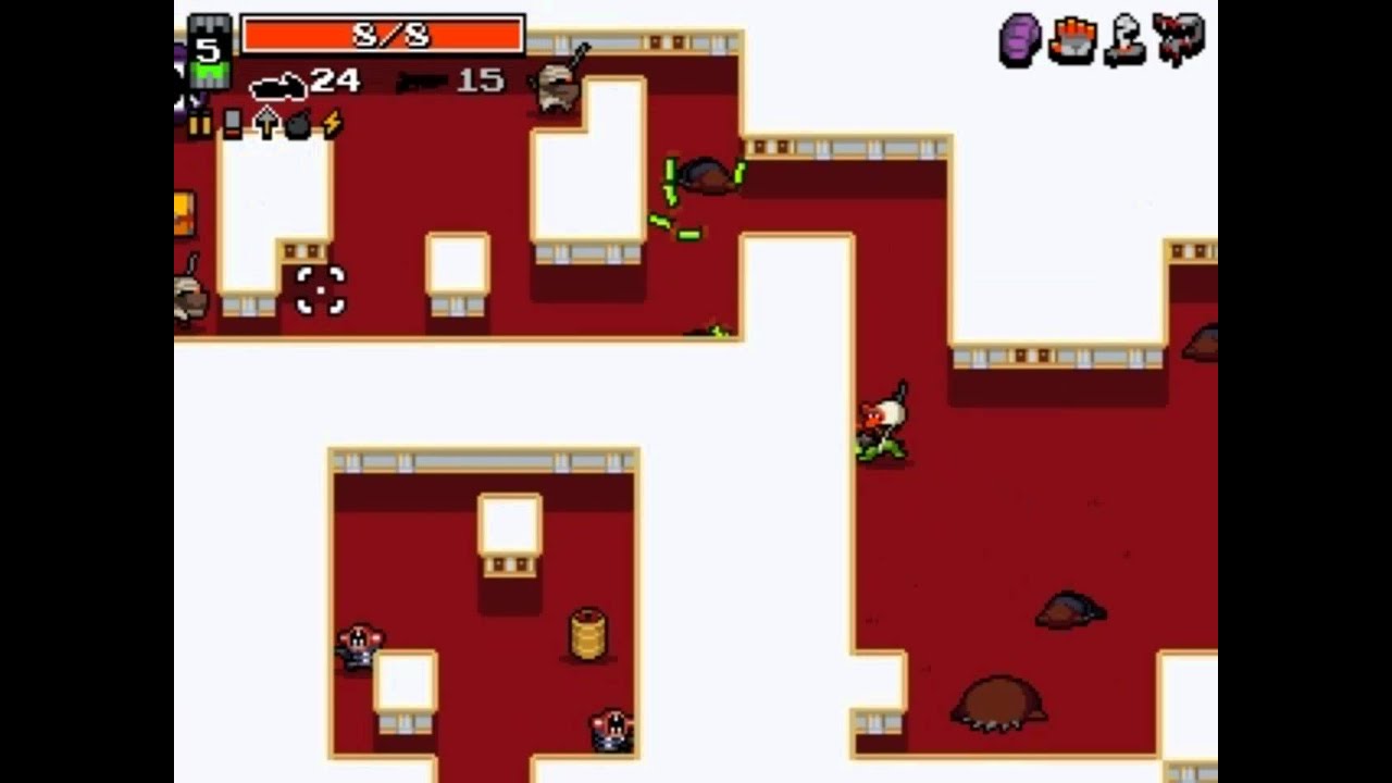 [Let's play Nuclear Throne!] VOL.63 - For the Golden Shotgun! 5-2 ...