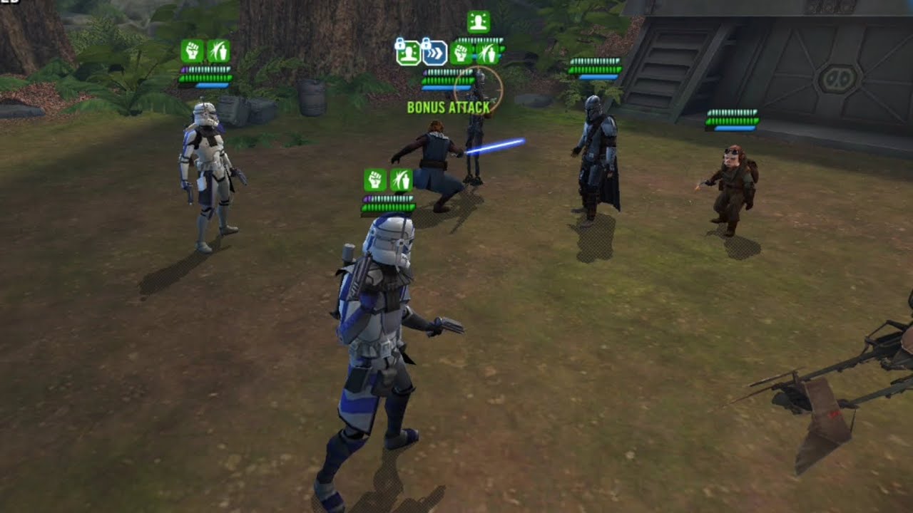 GAC [3v3] : GAS General Skywalker vs BAM Mandalorian (Beskar Armor ...