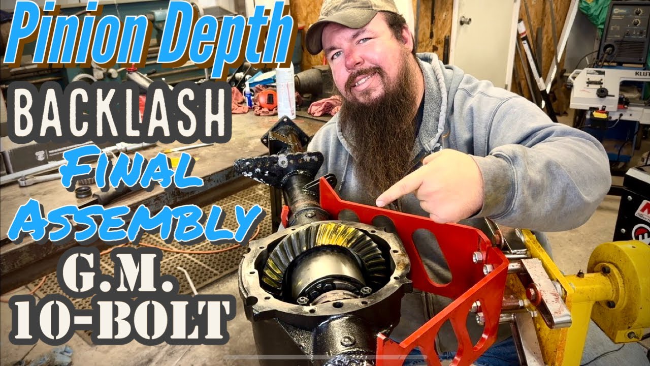 How To: Set Pinion Depth, Backlash, and Read Gear Pattern on GM 10 Bolt ...