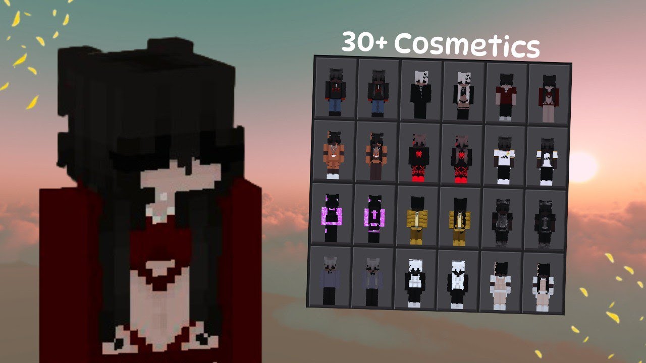 𝗖𝗼𝘀𝗺𝗲𝘁𝗶𝗰𝘀 𝗣𝗮𝗰𝗸 || 4D skins working on HIVE 2024, 30+ cosmetics (1.20 ...