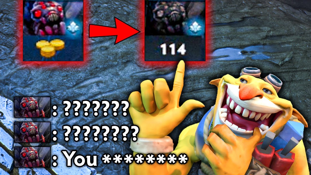 How to make your enemy brain damage | Techies Official Toying 8k ...