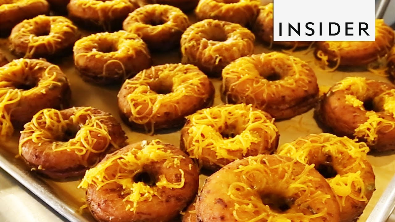 Say Cheese For Nacho Doughnuts - YouTube