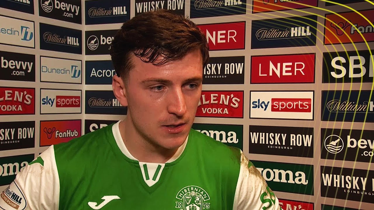 Josh Campbell speaks after scoring brace in 2-1 win for Hibernian ...