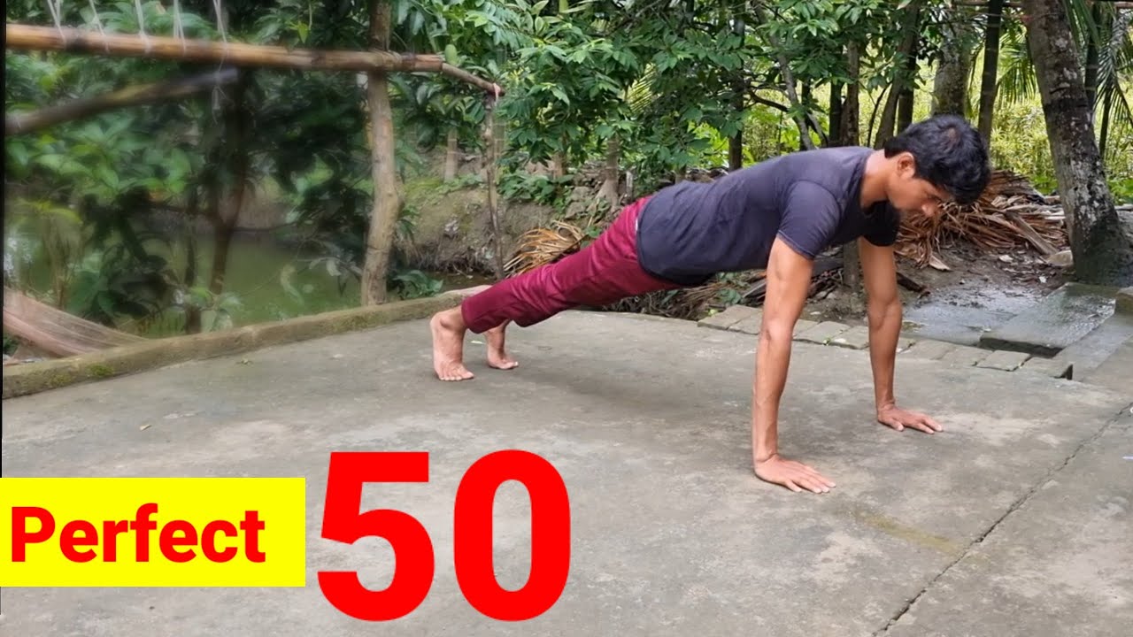 Push up Challenge | 50 pushups challenge - YouTube