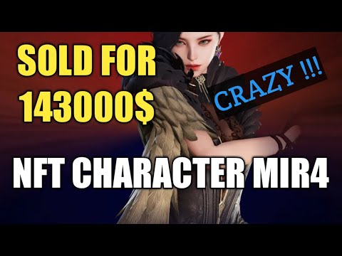 Mir4 Review Character NFT TOP CP Asia Server is SOLD for 143000$ - YouTube