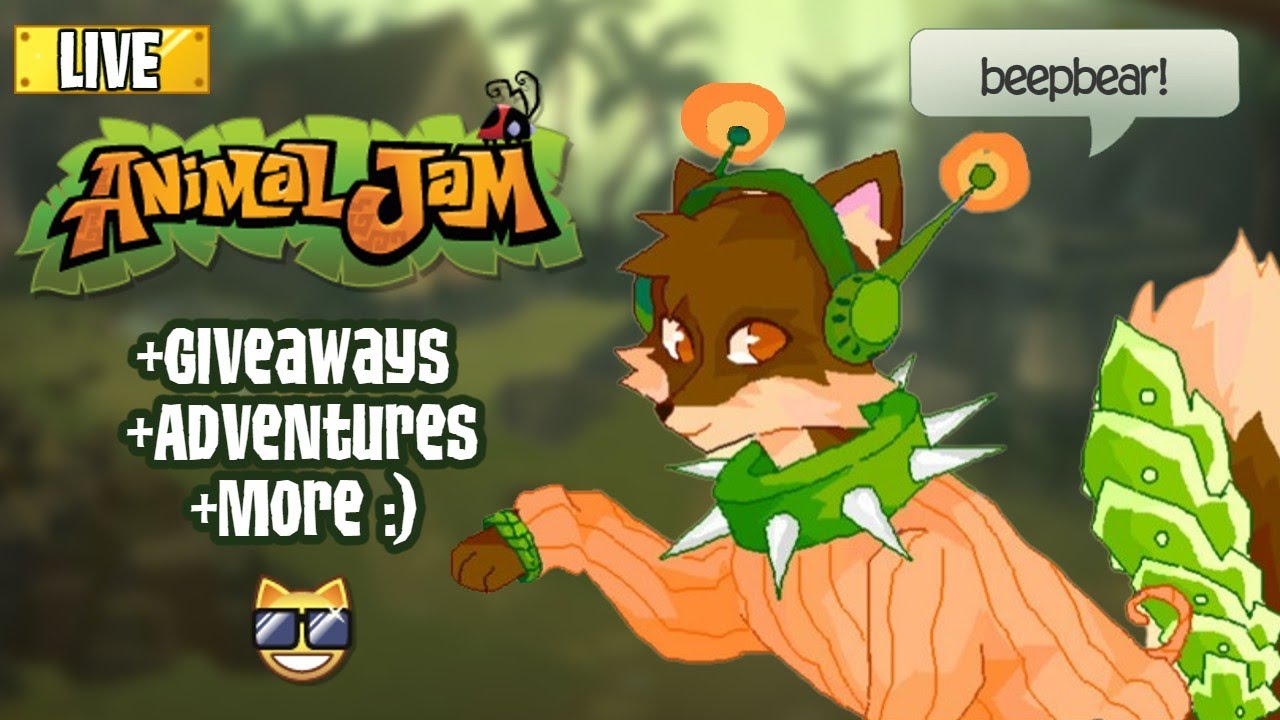 Animal Jam Live! - fashion show! // GIVEAWAY EVERY 10 - YouTube