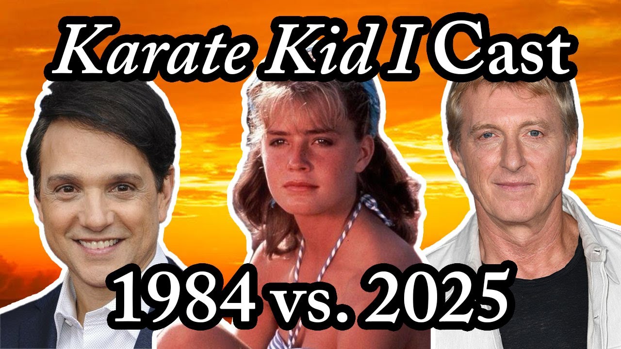Karate Kid Cast 1984 vs. 2025 (Then & Now) - YouTube