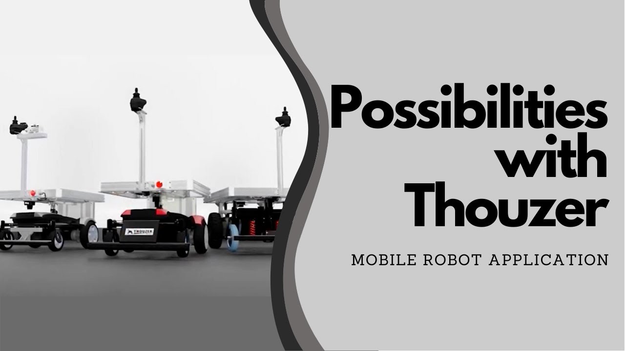 Doog Thouzer Product Line [Mobile Robot Application Example] - YouTube