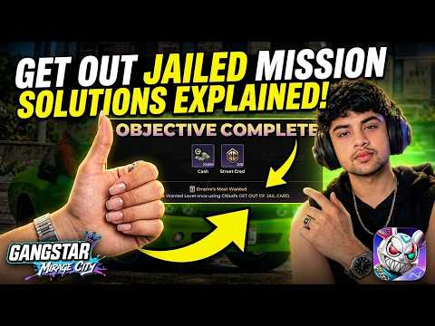GET OUT OF JAIL CARD MISSION KAISE KARE ? FULL EXPLAIN VIDEO | Gangster mirage city |
