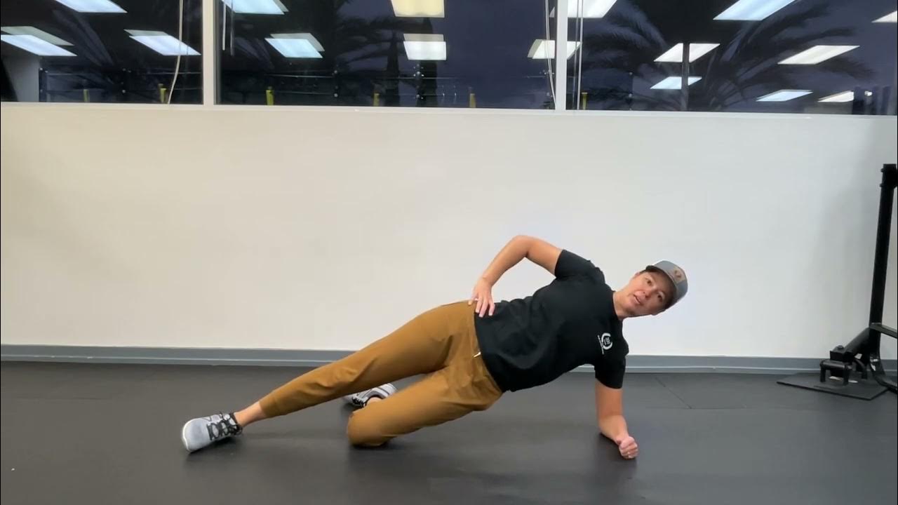 Side Plank with Hip Dip - YouTube