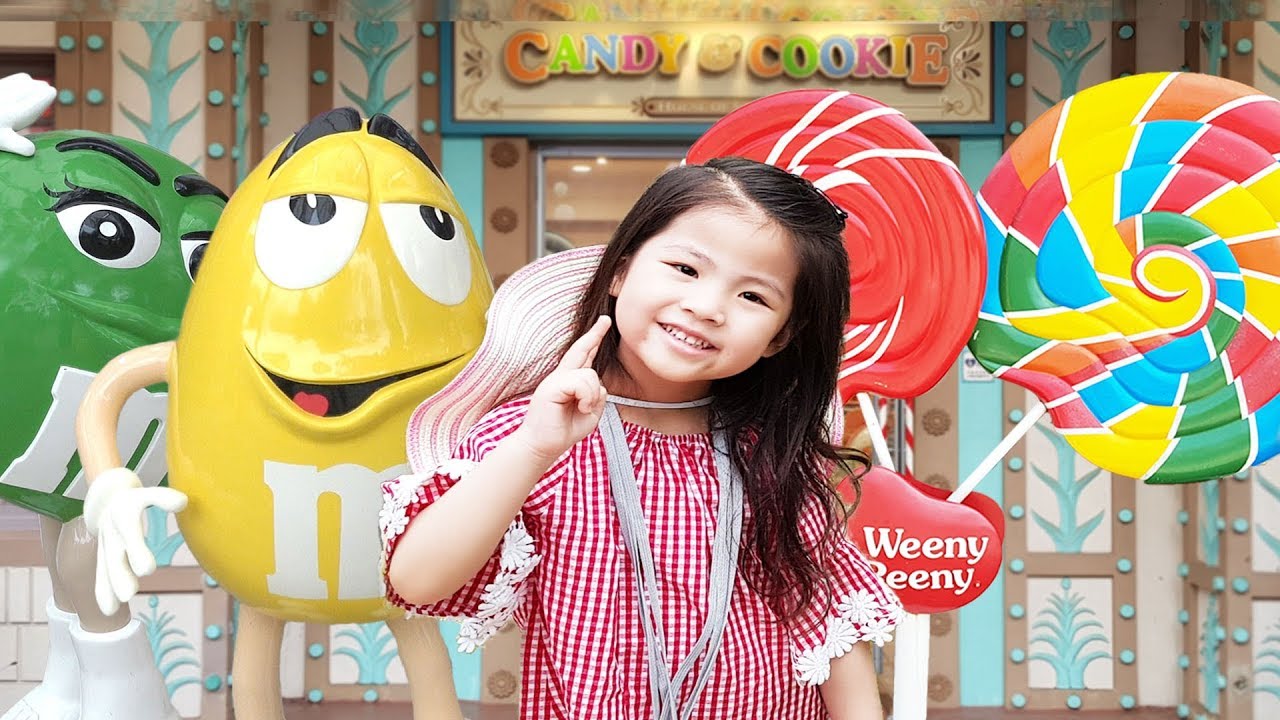 사탕과 젤리가 엄청 많은 곳에 놀러갔어요!! 서은이의 사탕가게 투어 젤리 위니비니 에버랜드 Weeny Beeny Candy ...