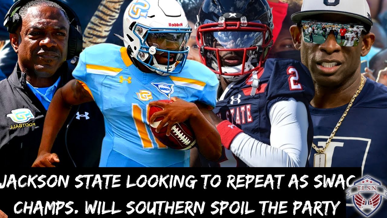 Jackson State Deion Sanders, Coach Dooley Southern University SWAC ...