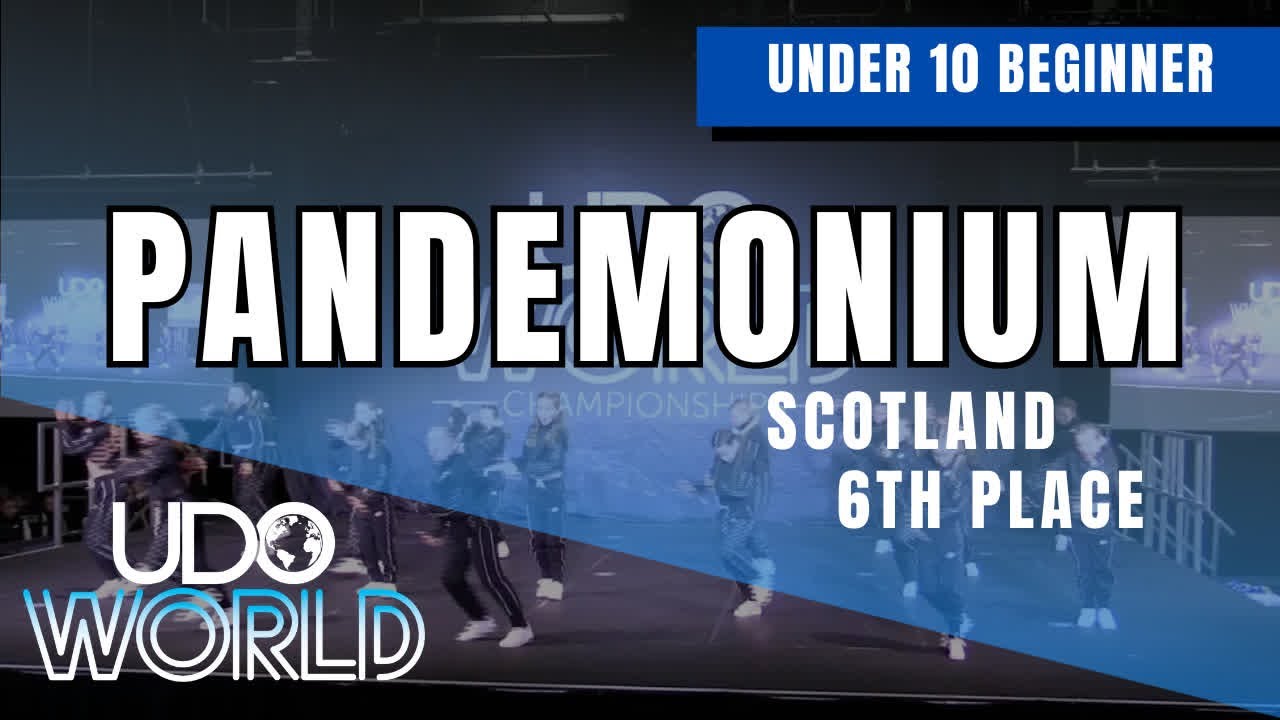 Pandemonium | Under 10 Beginner 6th Place | UDO World Championships ...