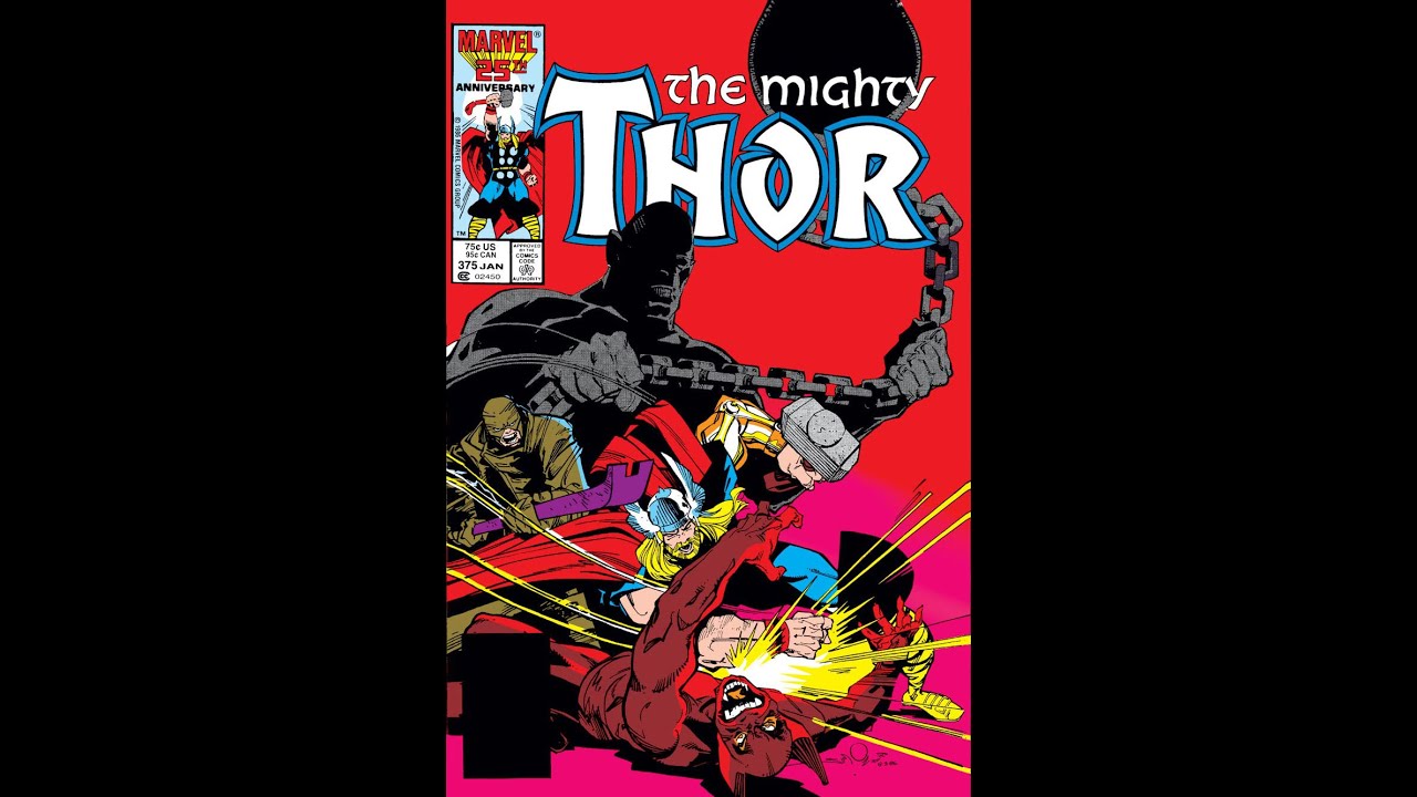 The Mighty Thor 375 vs Absorbing Man by Walter Simonson & Sal Buscema ...